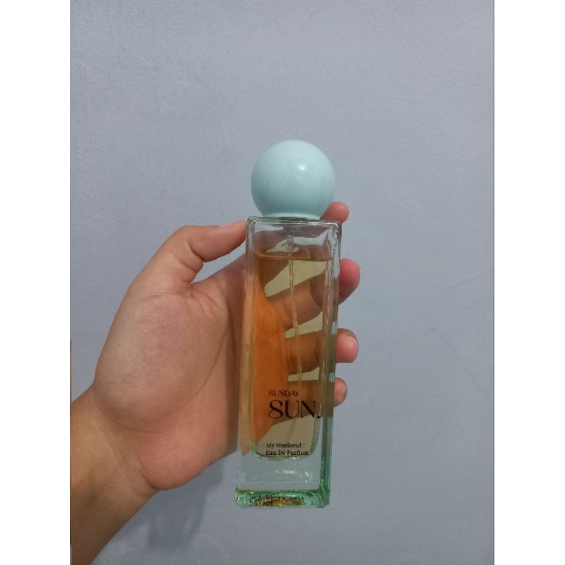 Jual Preloved Parfume Miniso Sunday Weekend Series | Shopee Indonesia