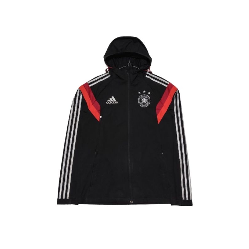 Jual Adidas Men DFB Germany Travel Jacket Rare Black World Cup 2014 ...