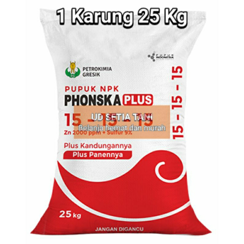 Jual [COD]Pupuk tabur/Kocor Npk/Phoska 15-15-15 [Netto 25kg] | Shopee ...