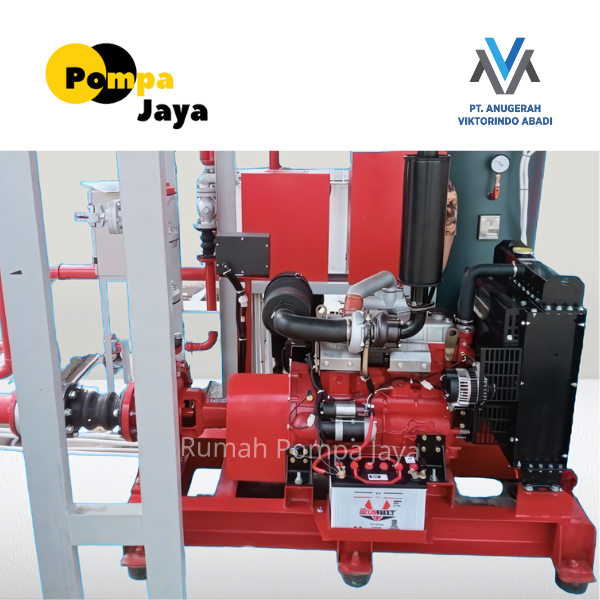 Jual Pompa Hydrant Diesel 750 GPM 10 bar EBARA 150x100 FSKA Fire ...