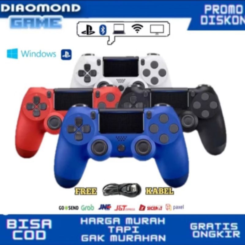 Jual Stik Stick Ps4 Ds4 Light Bar + Free Kabel Charger + Dus Stik ...