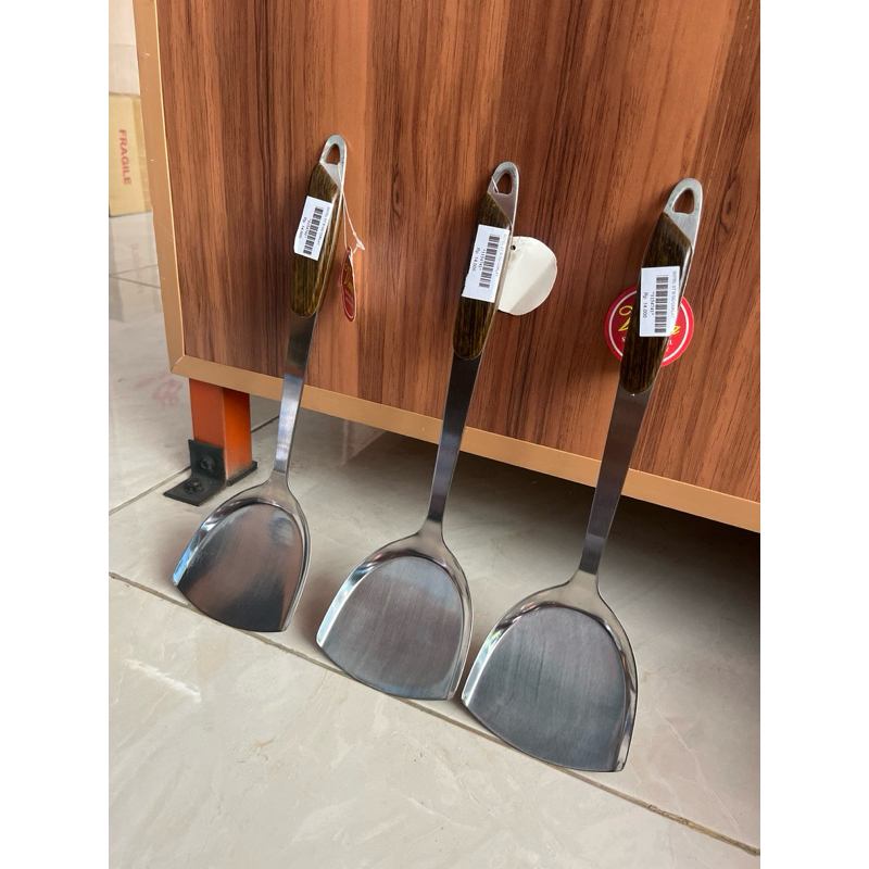 Jual Spatula Sotil Sotel Stainless Tebal | Shopee Indonesia
