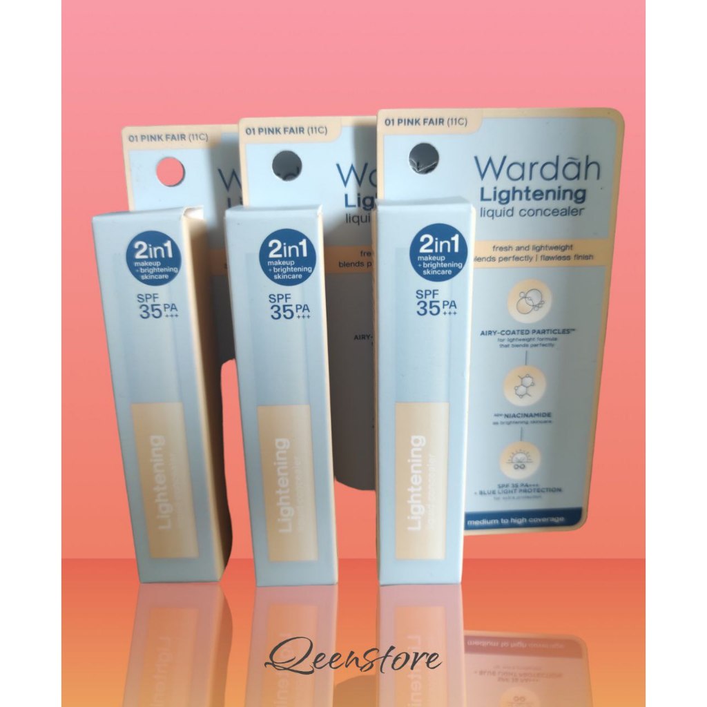 Jual Wardah Lightening Liquid Concealer 2in1 makeup + brightening ...
