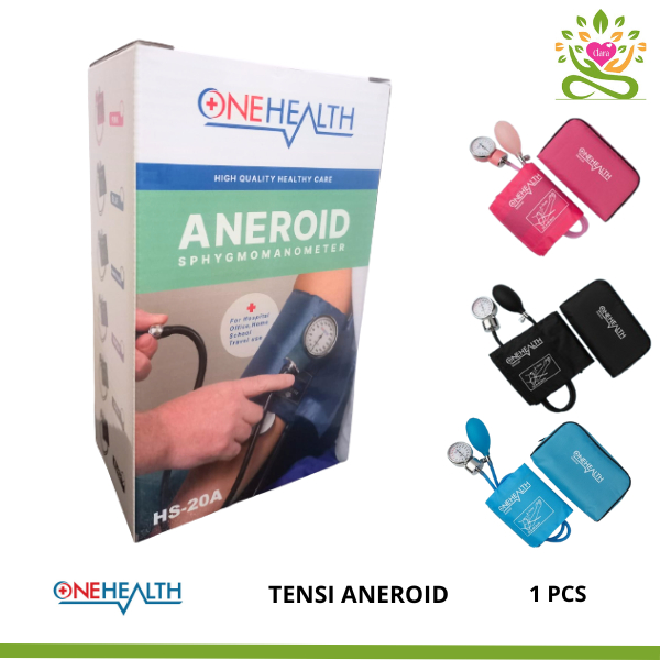 Jual Onehealth Alat Tensi Tensimeter Aneroid Manual Tensi Meter Darah ...