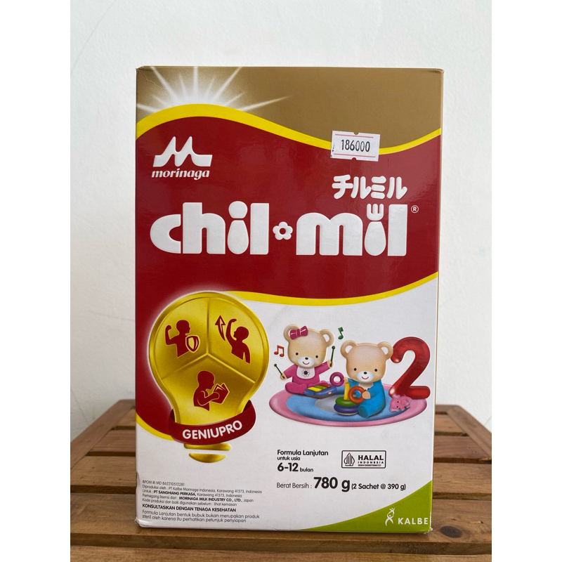 Jual Morinaga Chil Mil Gold Geniupro Formula Bayi Usia 6-12 Bulan 780g ...