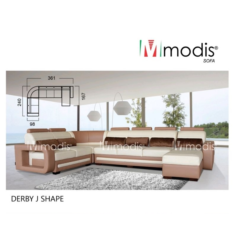 Jual SOFA MODIS LENGKAP GARANSI RESMI ORIGINAL TYPE DERBY J SHAPE ...