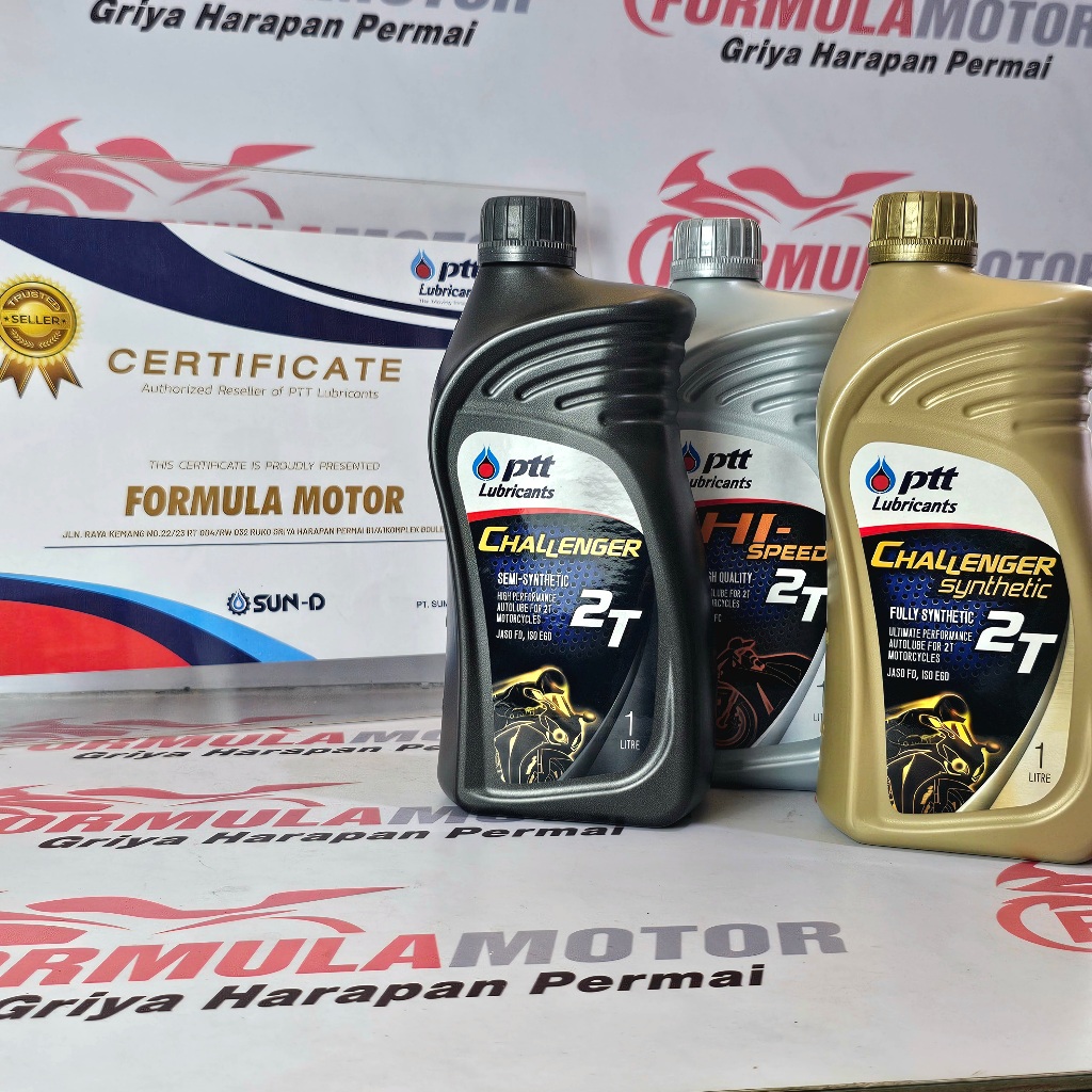 Jual PTT Challenger 2T All Series - Oli Samping Motor 2TAK Racing ...