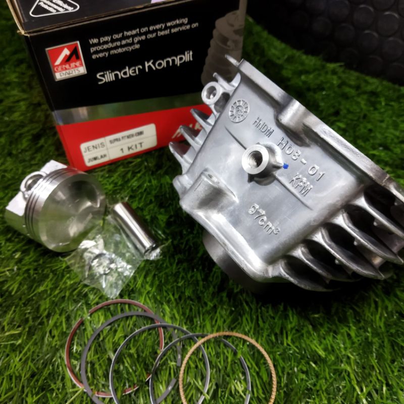 Jual boring blok seher supra fit legenda revo bore up 55mm dan 53 mm | Shopee Indonesia