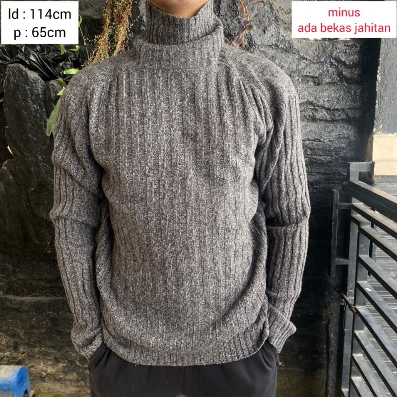 Jual SWEATER RAJUT KNITWEAR VINTAGE/CARDIGAN/TURTLENECK/JAKET PRIA ...