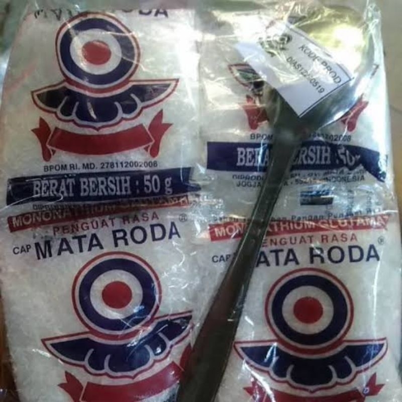 Jual MATA RODA PENYEDAP RASA NETTO 50 GR | Shopee Indonesia