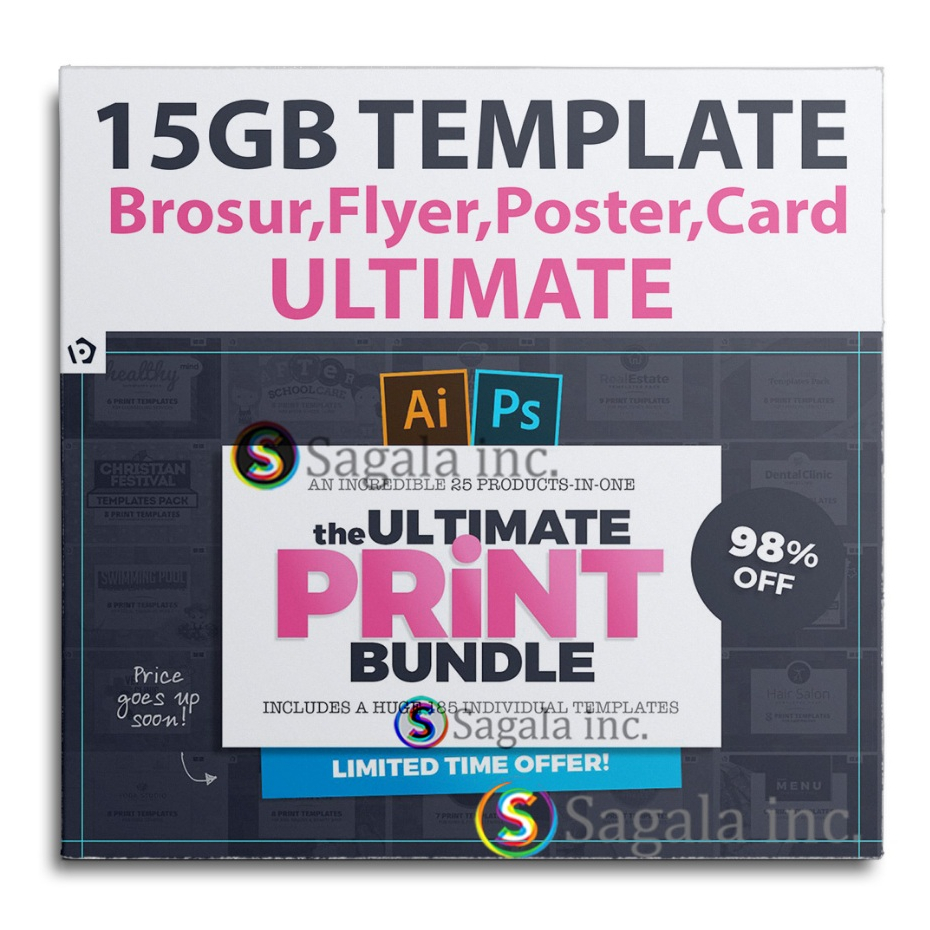 Jual PAKET TEMPLATE FLYER BROSUR MAJALAH ANNUAL REPORT PHOTOGRAPHY ...