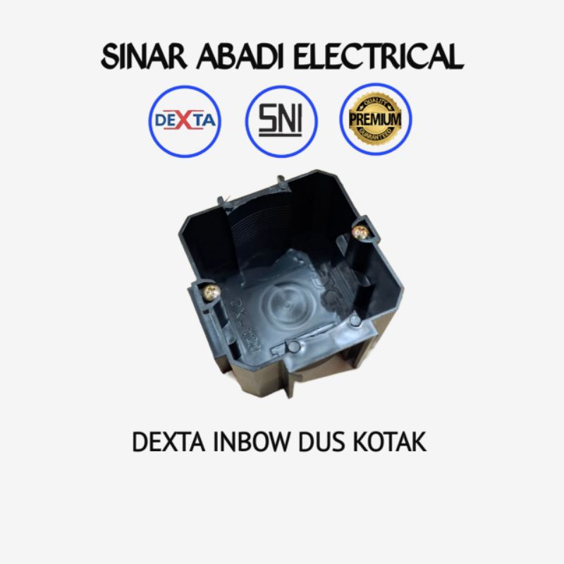 Jual DEXTA Inbow Dus IB Dos DX-120 Inbowdus Kotak Hitam | Shopee Indonesia