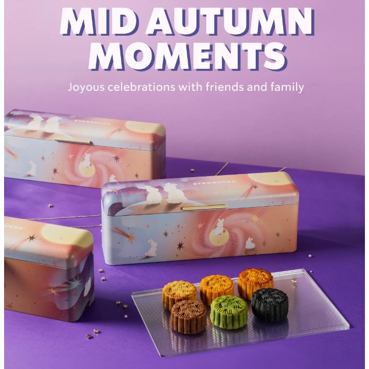 Jual [SINGAPORE] STARBUCKS MID AUTUMN MOONCAKE 2024 | Shopee Indonesia