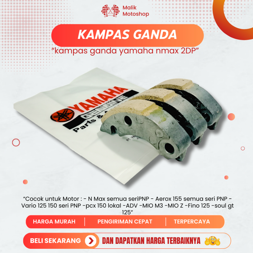 Jual Kampas Ganda NMAX Kampas Ganda kopling Kampas Nmax All New Vario ...