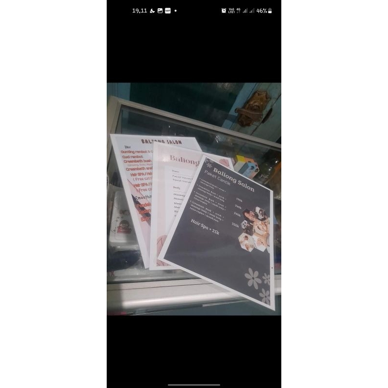 Jual DAFTAR HARGA || DAFTAR MENU | Shopee Indonesia