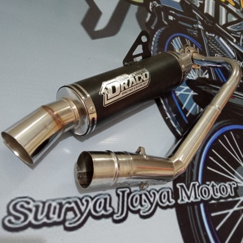 Jual Knalpot Draco Samlong Beat karbu,beat esp,beat fi,beat deluxe,beag street,baet pop,,baet ...