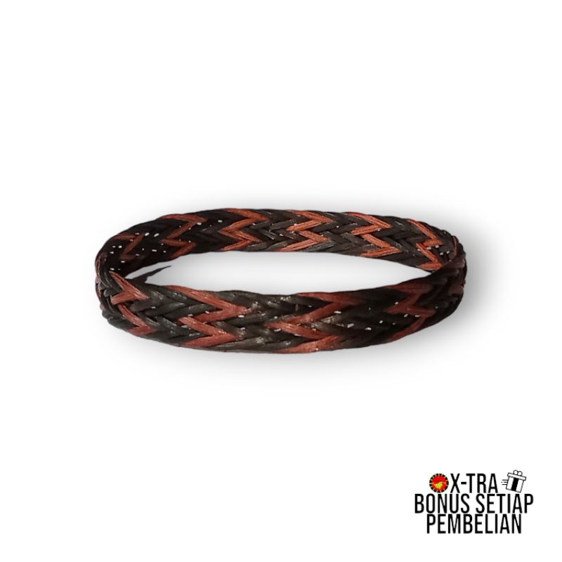 Jual Gelang Simpai 9 Double Hitam Coklat Resam/Rotan Asli - Kerajinan ...
