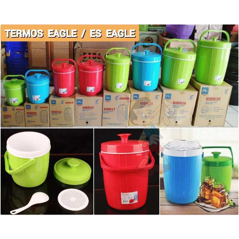 Jual [KHUSUS BATAM] Termos Nasi 4 6 8 10 14 17 21 Global Eagle / Termos ...