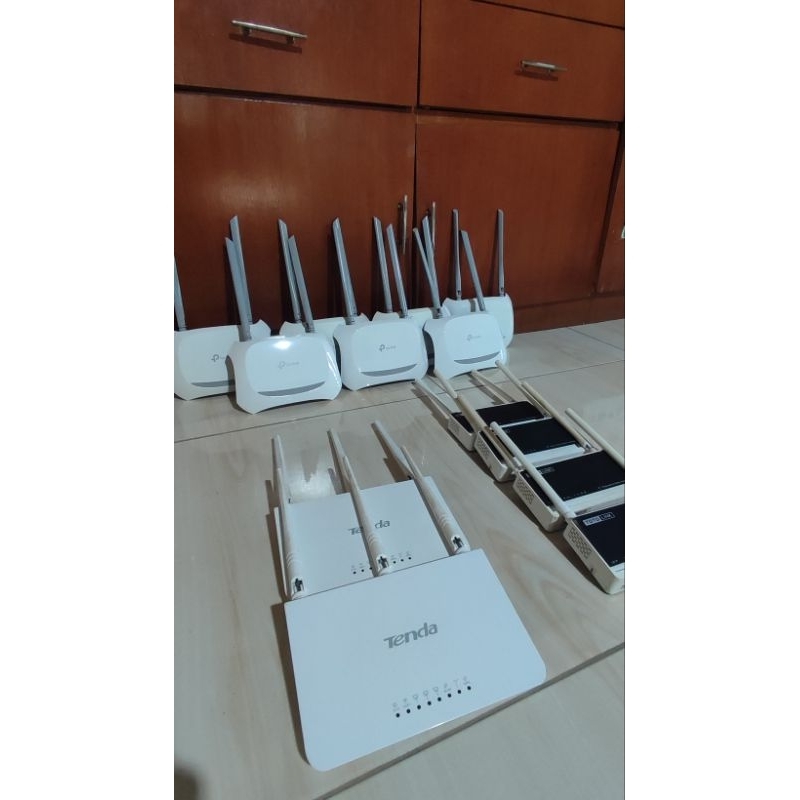 Jual ROUTER WIFI TENDA, TP LINK, TOTOLINK (SECOND) + ADAPTOR | Shopee Indonesia