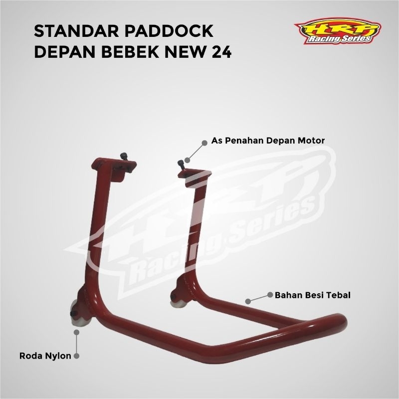 Jual standar depan bebek universal new 24 HRP RACING | Shopee Indonesia