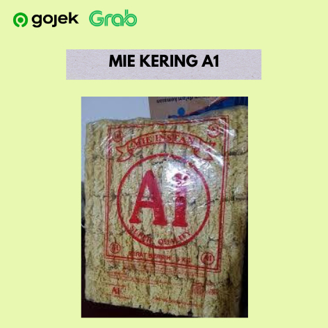 Jual Mie Instan Polos - Mie Bakso - Mie Kering Merk A1 5kg | Shopee ...