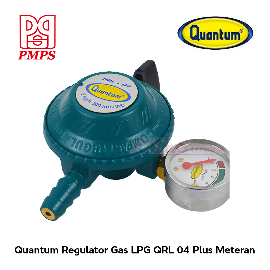 Jual Quantum Regulator Gas LPG QRL 04 Plus Meteran | Shopee Indonesia