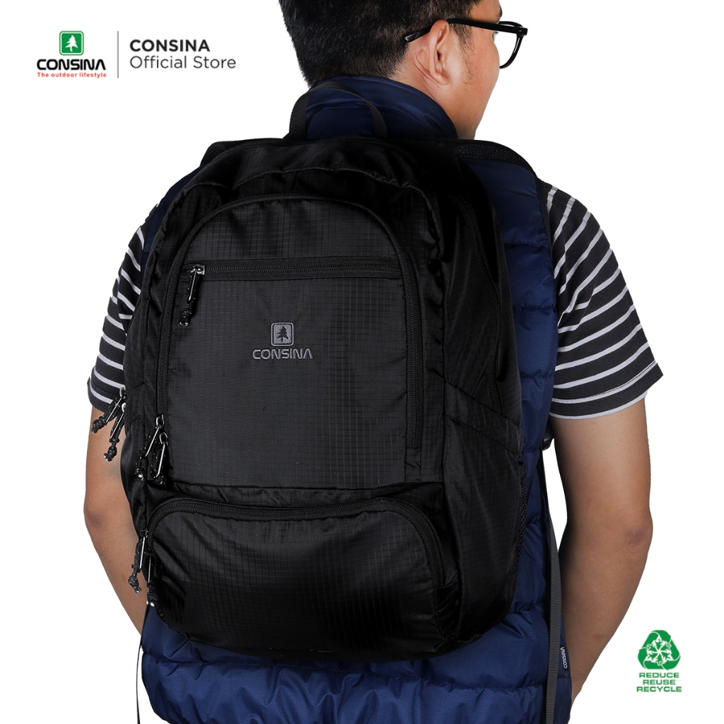 Jual Consina Porto Ransel Pria Wanita Laptop Travel Backpack 14inch ...