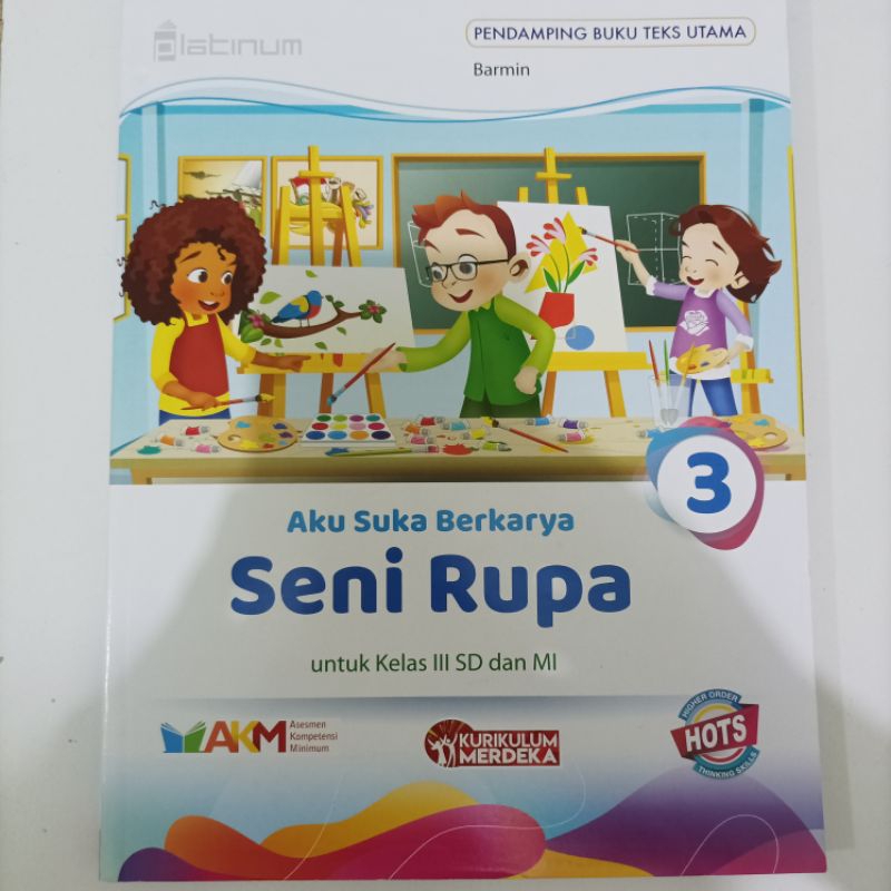 Jual Buku Seni Rupa kelas 3 SD Kurikulum Merdeka Platinum Tiga Serangkai | Shopee Indonesia