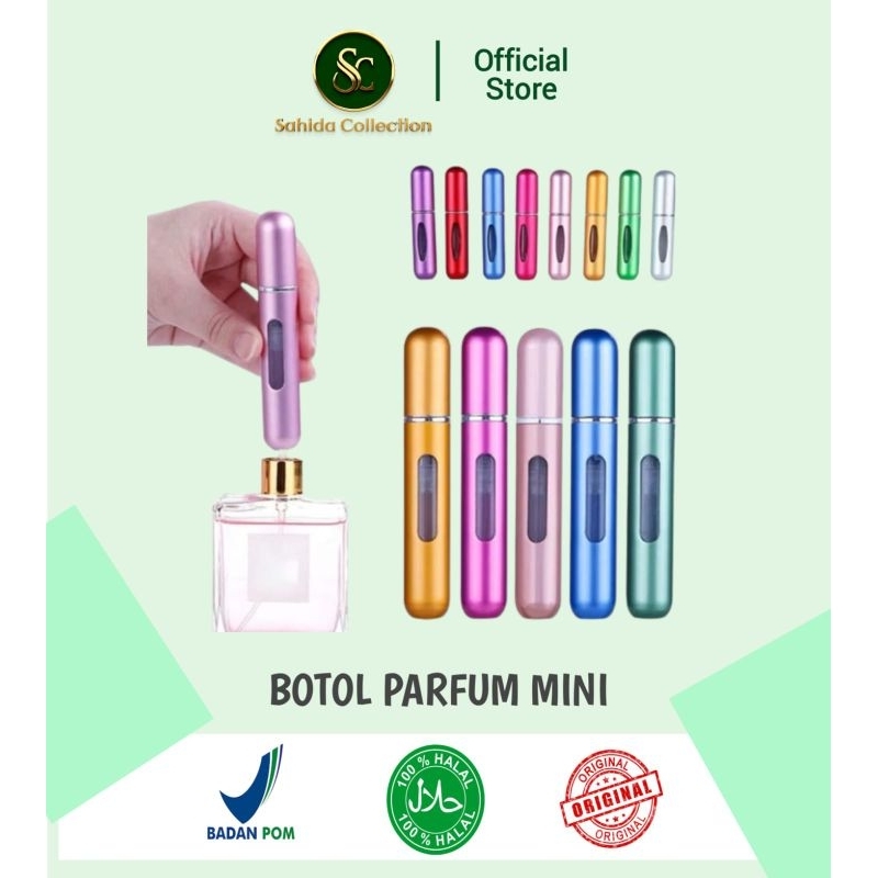 Jual Botol Parfum Mini 5ml Botol Isi Ulang Parfum | Shopee Indonesia