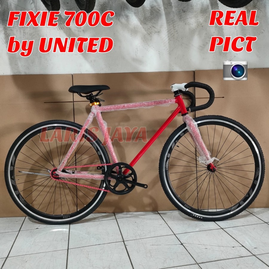 Jual SEPEDA FIXIE 700C RAKITAN by UNITED | Shopee Indonesia