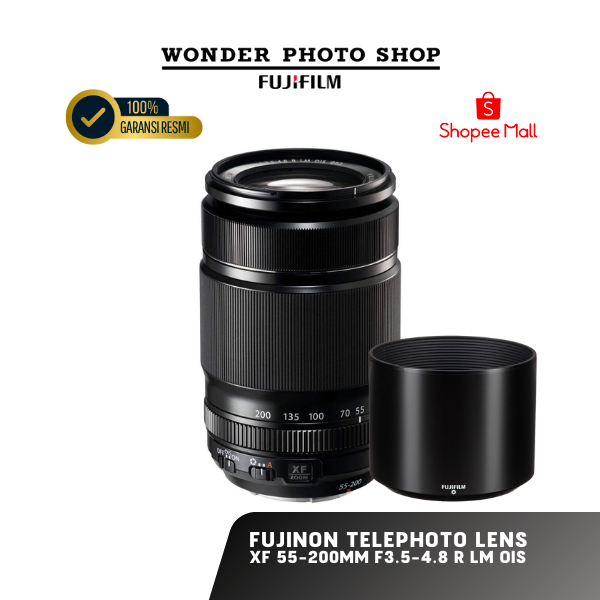 Jual Fujifilm XF 55-200mm / Fujinon XF 55-200mm f/3.5-4.8 R LM OIS Lens | Shopee Indonesia