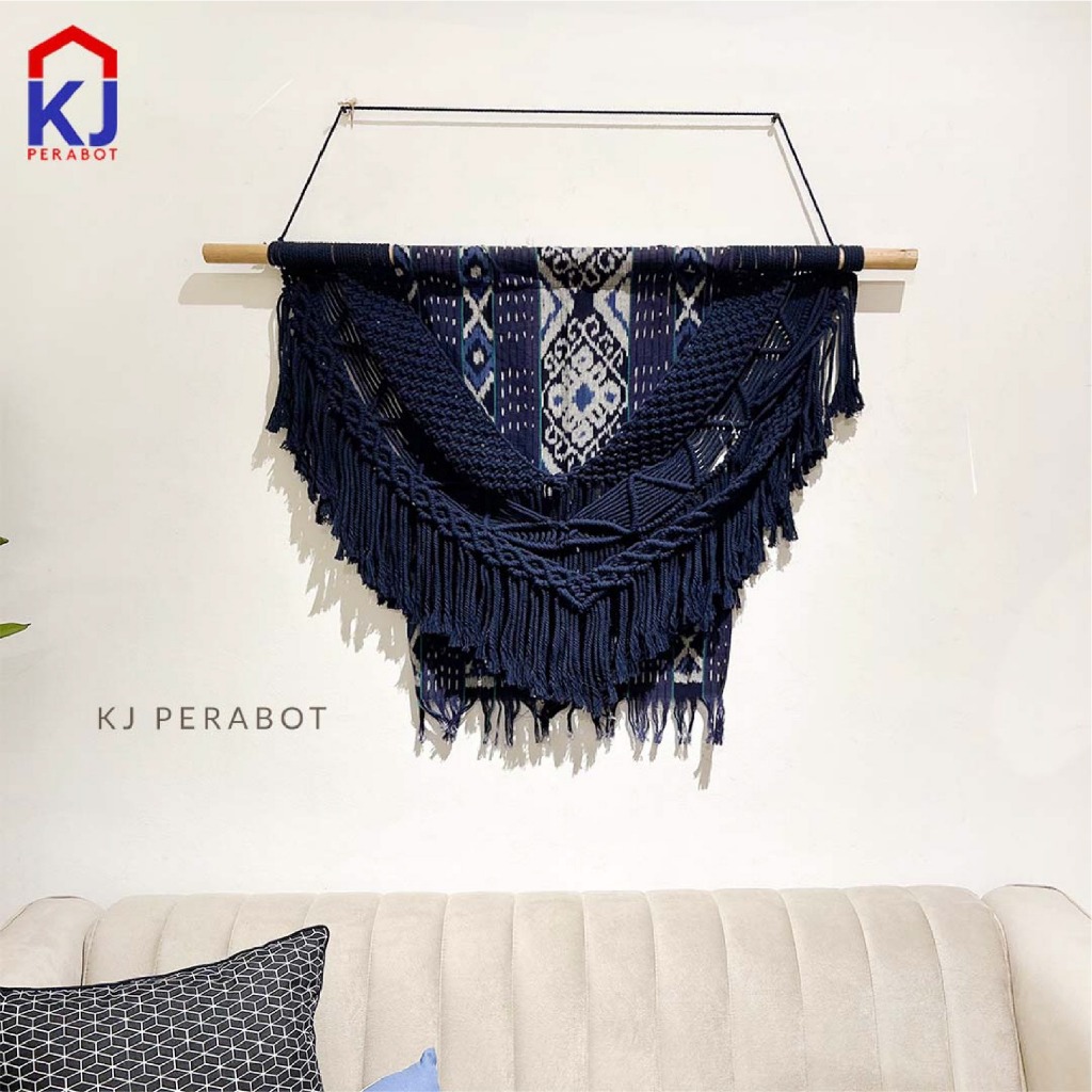 Jual KJ Perabot - Hiasan Dinding Macrame Tenun | Shopee Indonesia
