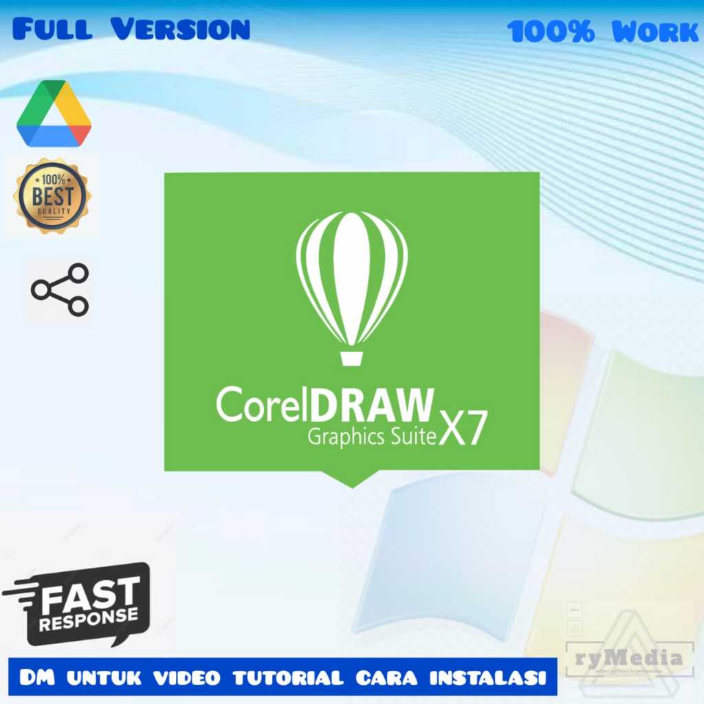 Jual WIN - corel draw X7 aplikasi desain siap pakai | Shopee Indonesia