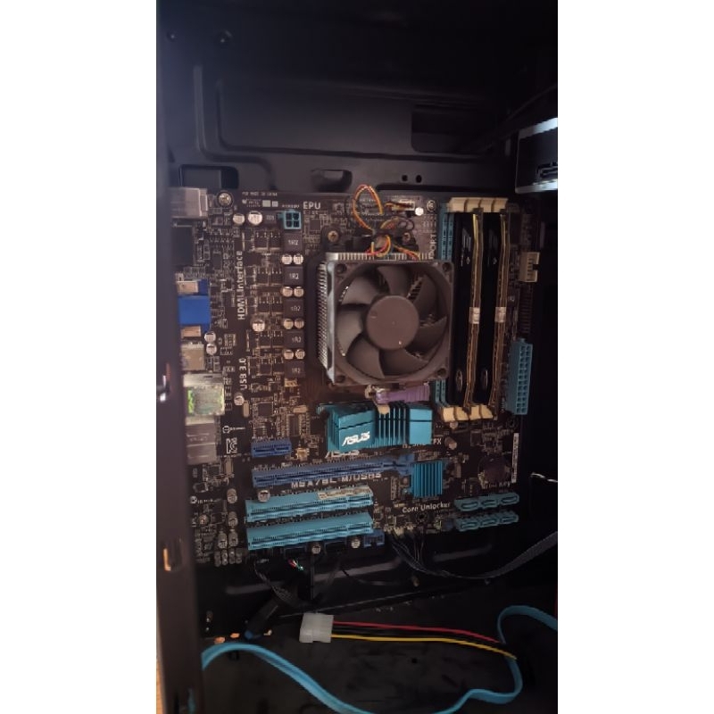 Jual motherboard am3+, AMD FX 6300, ram 8gb, VGA ati Radeon hd 7700 ...