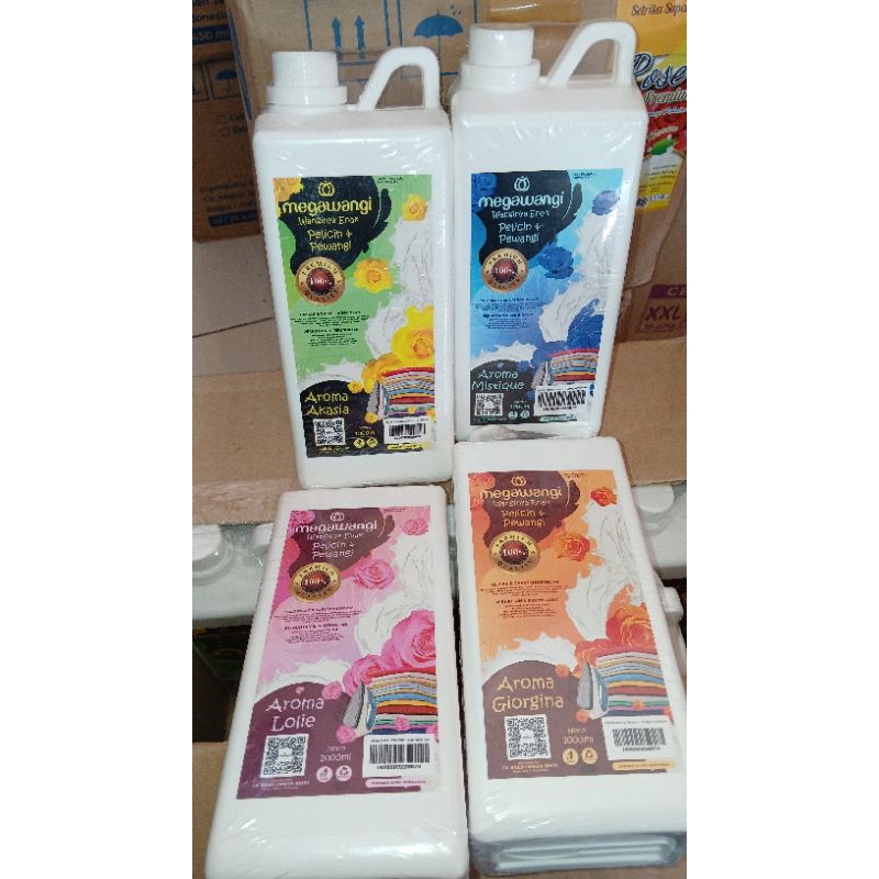 Jual Parfum Loundry/Pelicin & pewangi pakaian [ [MEGAWANGI BOTOL ...