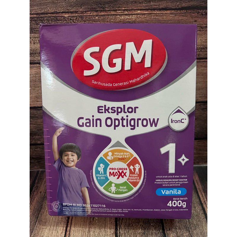 Jual SGM eksplor gain optigrow penambah tinggi badan | Shopee Indonesia