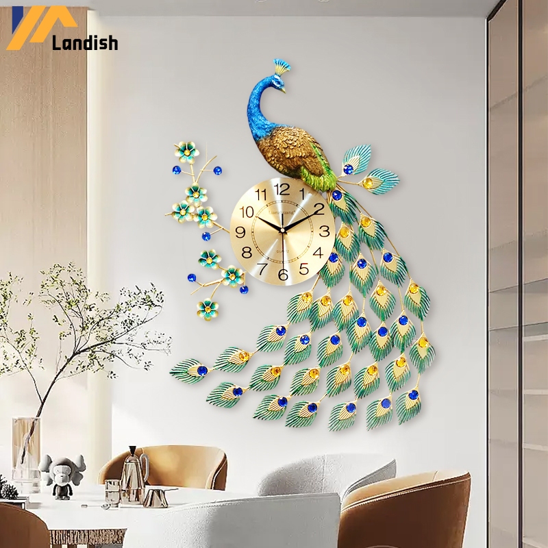 Jual Merak Jam Dinding Besar Ruang Tamu Kepribadian Kreatif Jam Rumah ...