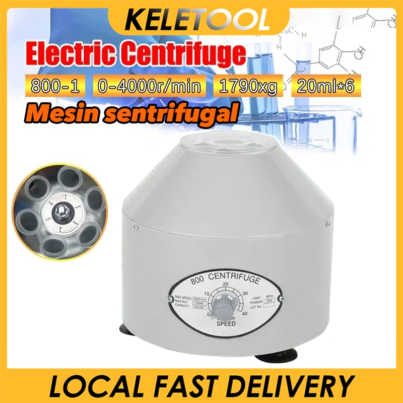 Jual 800D 4000rpm alat centrifuge laboratorium memisahkan serum Listrik ...