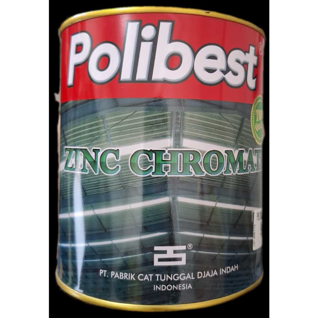 Jual Cat Polibest Zinc Chromate / Cat Zincromate Antikarat 1Kg | Shopee ...