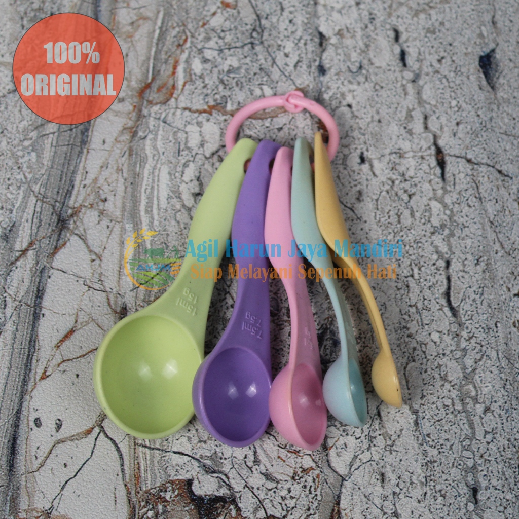 Jual Sendok Takar Sendok Takaran Sendok Ukur (Measuring Spoon) 5 IN 1 ...