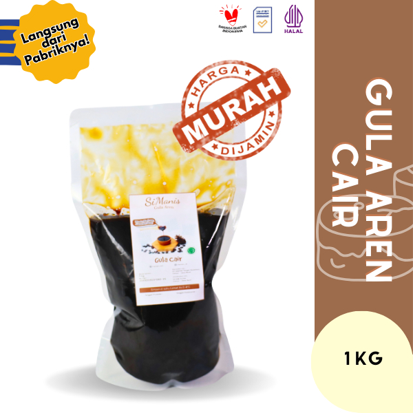 Jual Gula Aren Cair 1 Kg Standing Pouch - SiManis | Shopee Indonesia