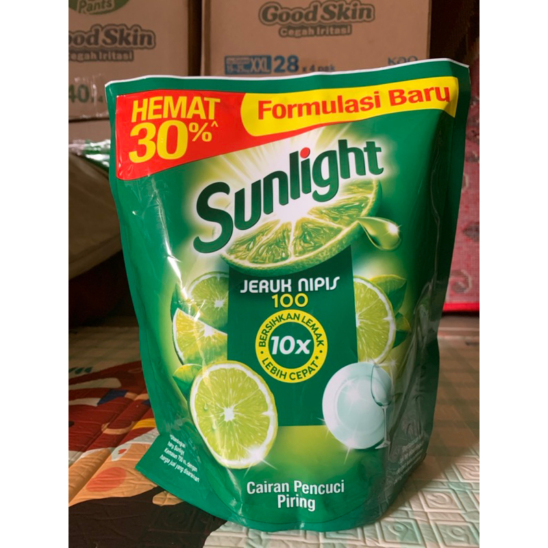Jual SUNLIGHT Jeruk Nipis Cairan Pencuci Piring 910Ml | Shopee Indonesia