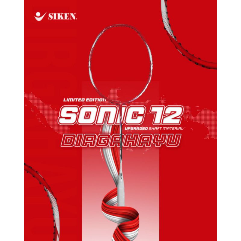 Jual Siken Sonic 12 Merah Putih Limited edition | Shopee Indonesia