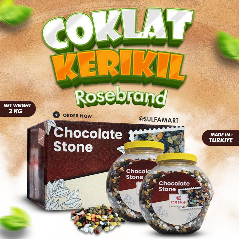Jual Coklat Kerikil 5kg Original Fanatik / Rosebrand 3Kg / Cokelat Batu LOVE isi 5kg / Cokelat ...