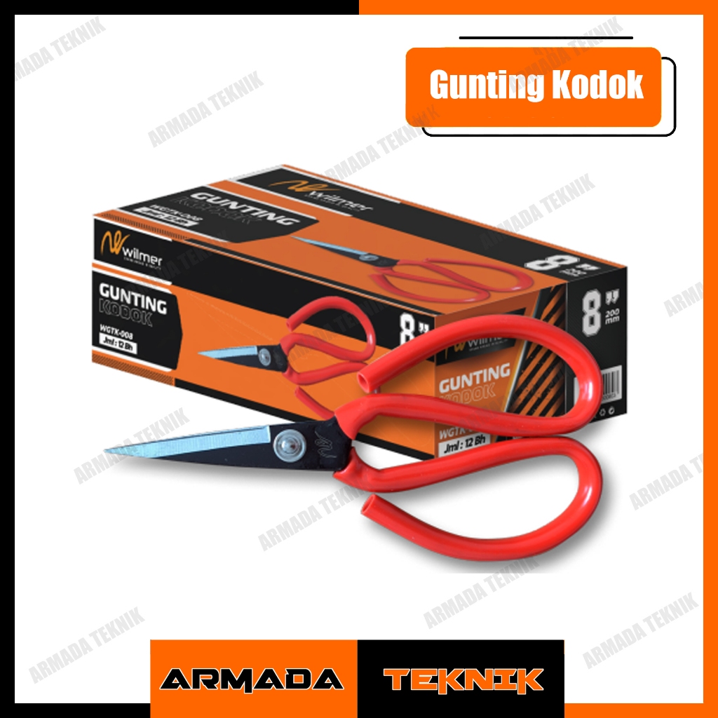 Jual Gunting Kain Gunting Kodok Gunting Serbaguna 8 Inch | Shopee Indonesia