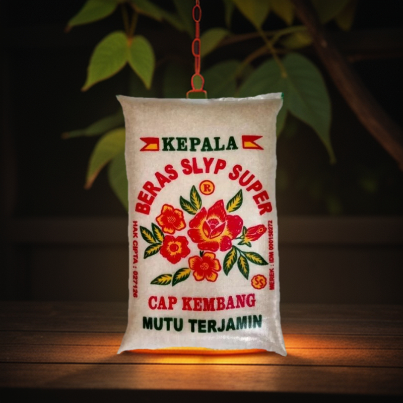 Jual Kemasan 5 kg BERAS - Beras Cap Kembang Ramos Mutu Terjamin ...