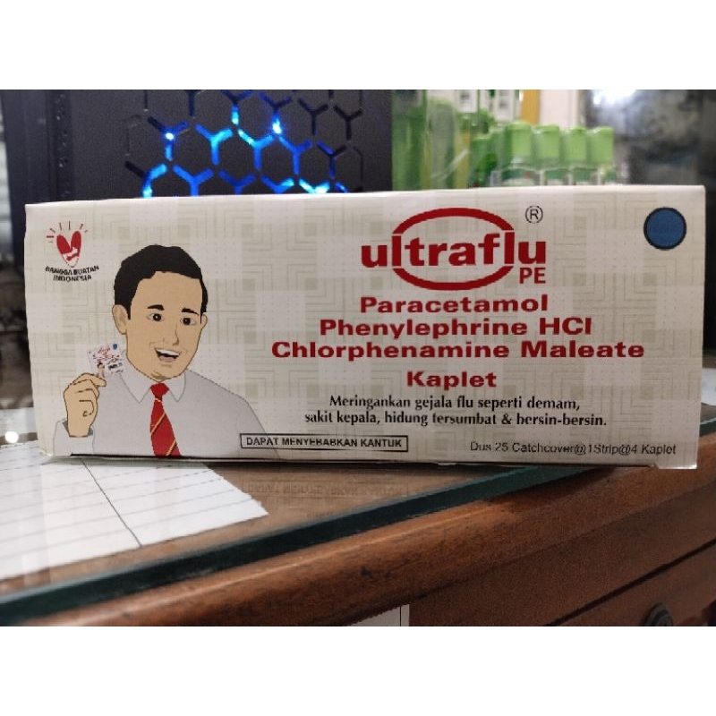 Jual ULTRAFLU pe / box (25strip) | Shopee Indonesia