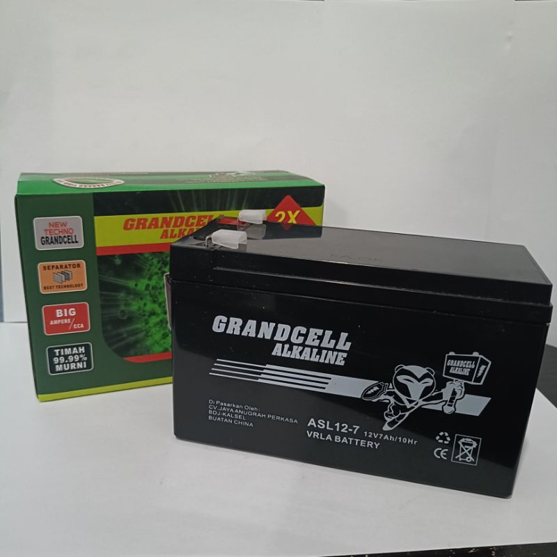 Jual Baterai Aki Sprayer semprotan hama elektrik 12V 7 Ampere FULL ...