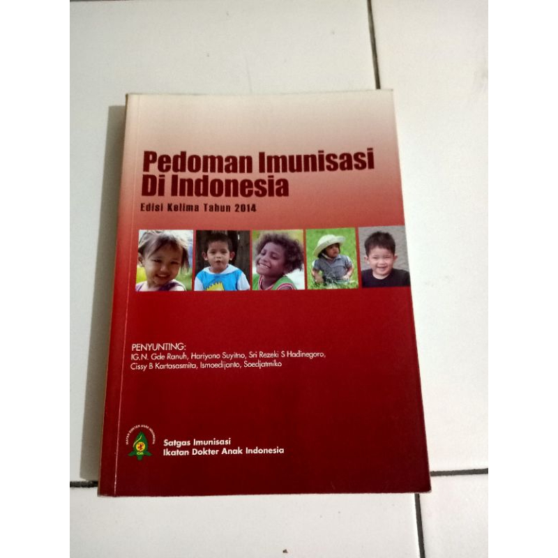 Jual Buku Pedoman Imunisasi di Indonesia. | Shopee Indonesia Jual Buku Pedoman Imunisasi di Indonesia. | Shopee Indonesia