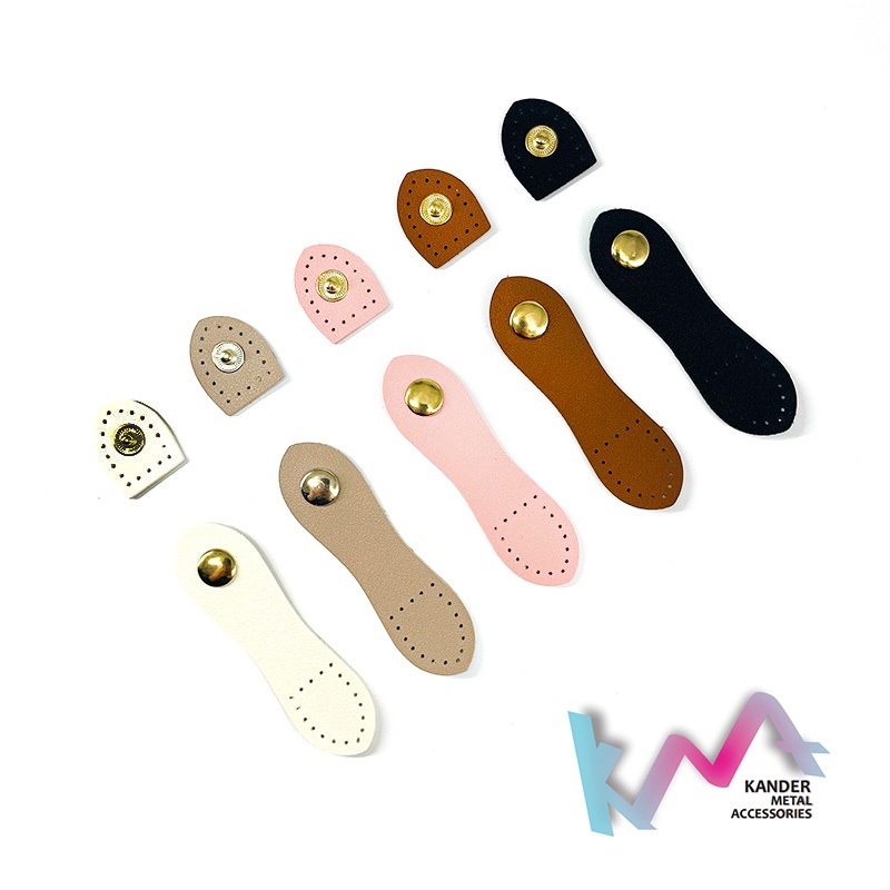 Jual KANDER PU Kancing Buckle Kancing Tas Rajut Kulit Sintetis HM213 ...